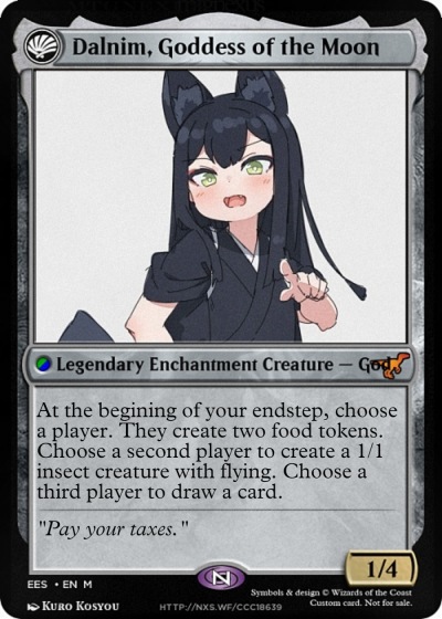 MTGNexus - Stranger in a Strange Land // Dalnim, Goddess of the Moon