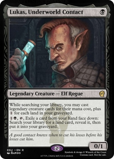 MTGNexus - Lukas, Underworld Contact