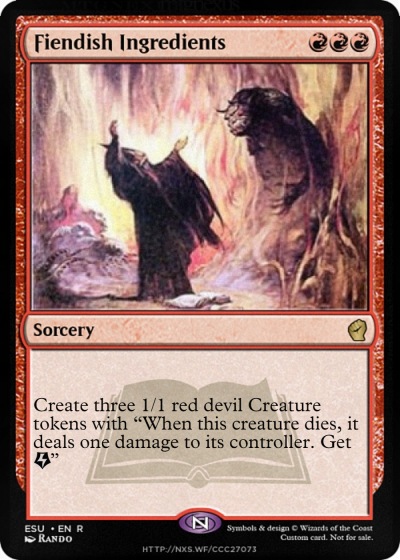 MTGNexus - Fiendish Ingredients