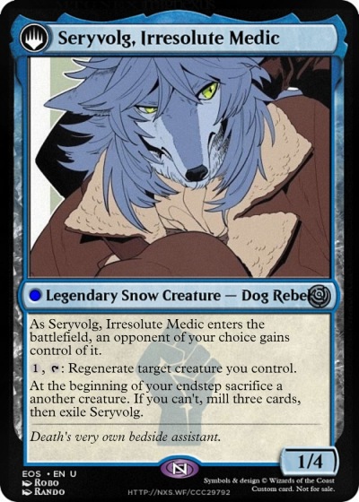MTGNexus - Mouse the Greywolf // Seryvolg, Irresolute Medic