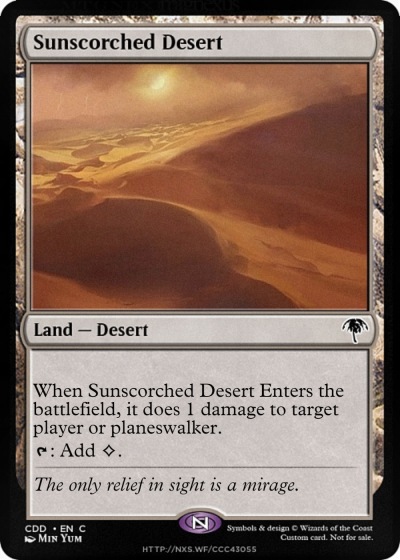 MTGNexus - Sunscorched Desert