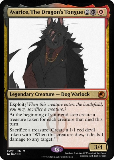 MTGNexus - Avarice, The Dragon's Tongue