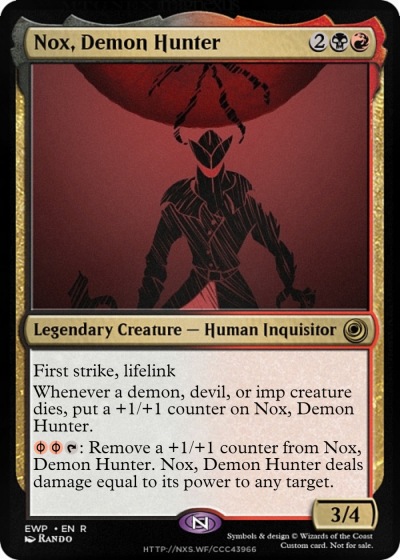 MTGNexus - Nox, Demon Hunter