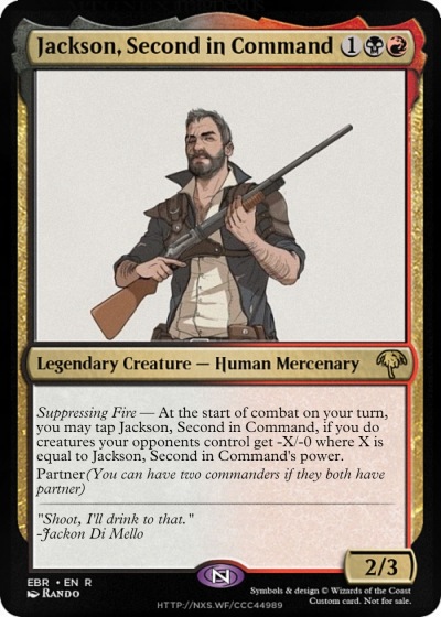 MTGNexus - Jackson, Second in Command