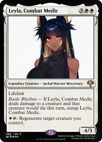 MTGNexus - Leyla, Combat Medic