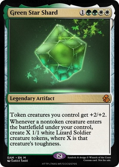 MTGNexus - Green Star Shard