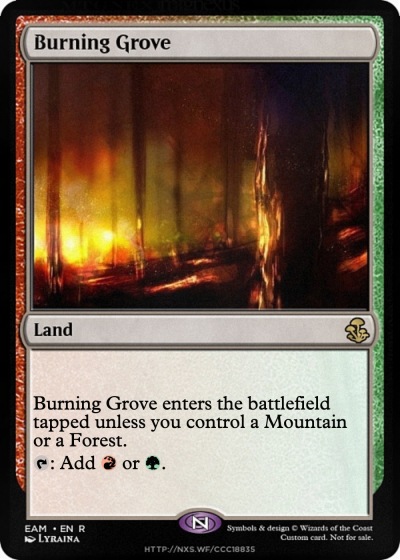 MTGNexus - Burned Forest