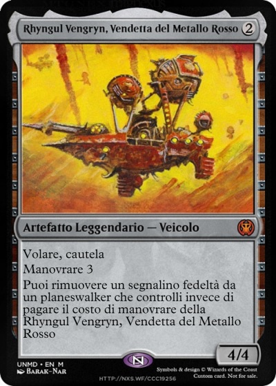 MTGNexus - Rhyngul Vengryn, Vendetta del Metallo Rosso