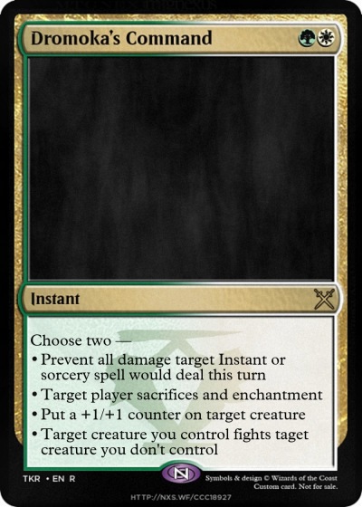 MTGNexus - Dromoka's Command