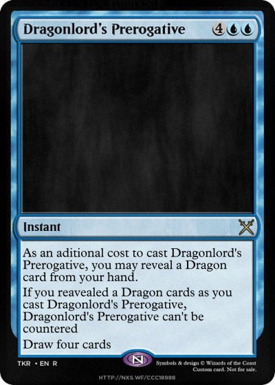 MTGNexus - Dragonlord's Prerogative