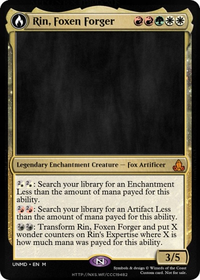 MTGNexus - Rin, Foxen Forger // Rin's Expertise