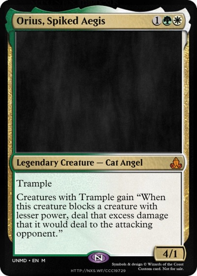 MTGNexus - Orius, Spiked Aegis