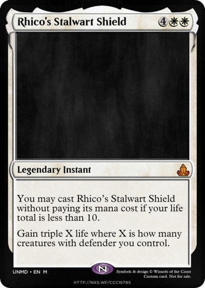 MTGNexus - Rhico's Stalwart Shield