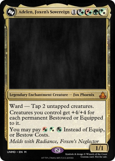 MTGNexus - Adelen, Foxen's Sovereign // Adelen, Foxen's Supremecy