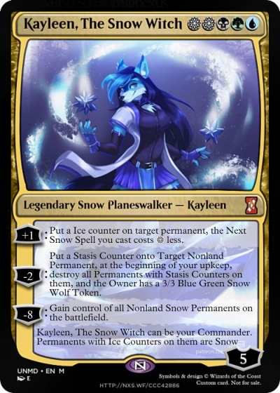 MTGNexus - Kayleen, The Snow Witch