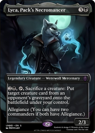 MTGNexus - Lyca, Pack's Necromancer