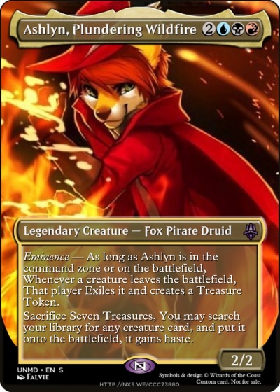 MTGNexus - Ashlyn, Plundering Wildfire