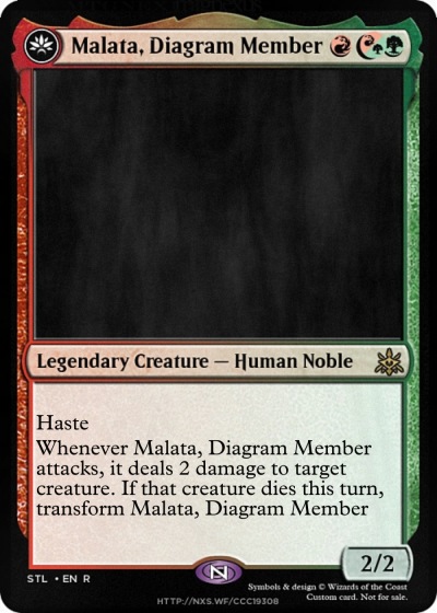 MTGNexus - Malata, Diagram Member // Malata, Radiant Betrayer