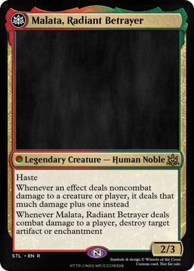 MTGNexus - Malata, Diagram Member // Malata, Radiant Betrayer