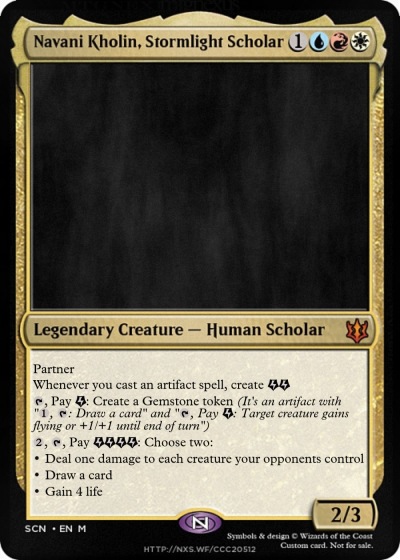 MTGNexus - Navani Kholin, Stormlight Scholar