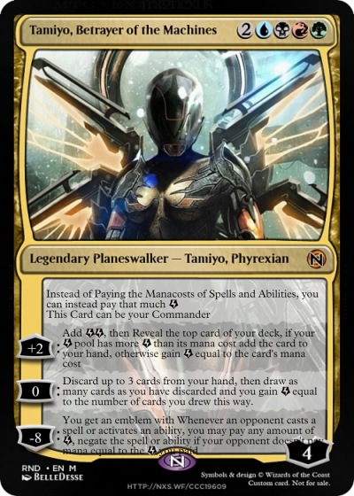MTGNexus - Tamiyo, Betrayer of the Machines