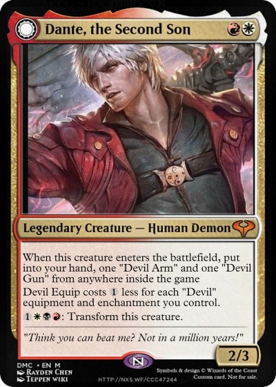 MTGNexus - Dante, the Second Son // Dante, Devil Trigger