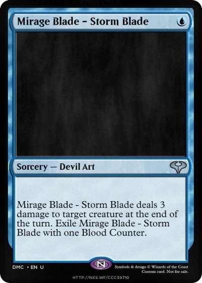 MTGNexus - Mirage Blade - Storm Blade