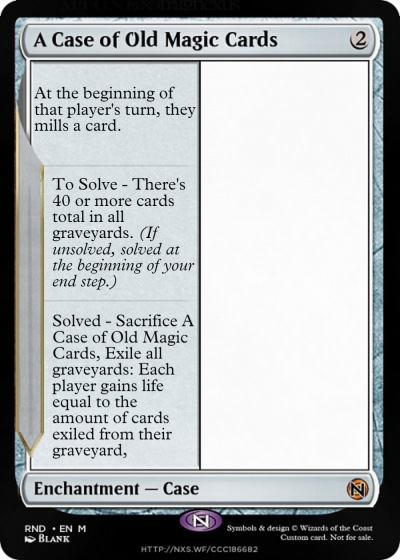 MTGNexus - A Case of Old Magic Cards