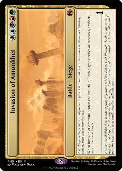 MTGNexus - Invasion of Amonkhet