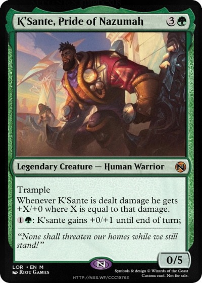 MTGNexus - K'Sante, Pride of Nazumah