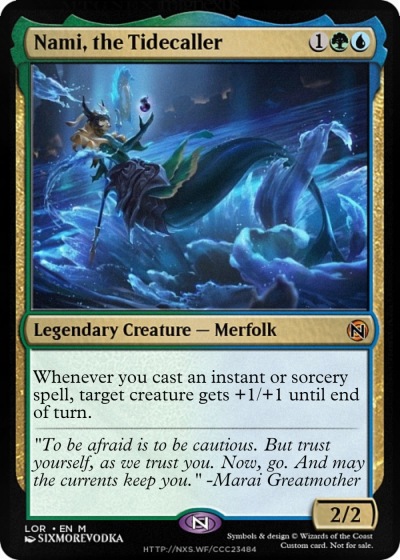 MTGNexus - Nami, the Tidecaller