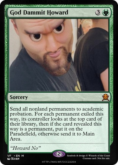 MTGNexus - God Dammit Howard