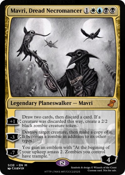 MTGNexus - Mavri, Dread Necromancer