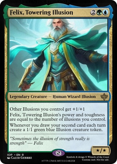 MTGNexus - Felix, Towering Illusion
