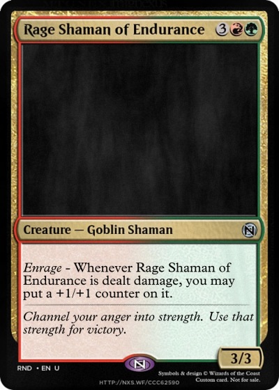 MTGNexus - Rage Shaman of Endurance