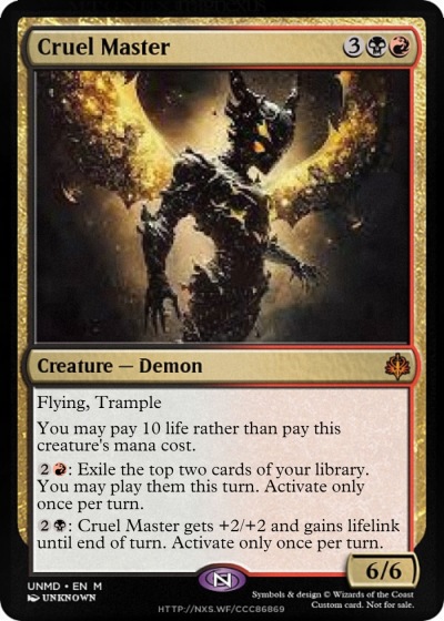 MTGNexus - Cruel Master