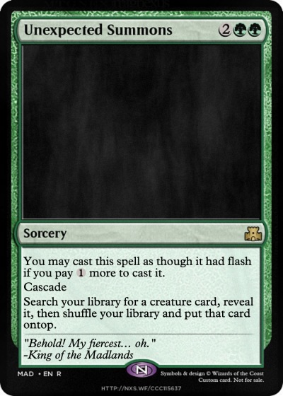 MTGNexus - Unexpected Summons