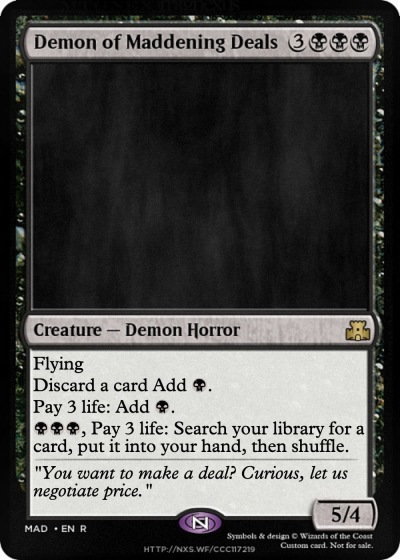 MTGNexus - Demon of Maddening Deals