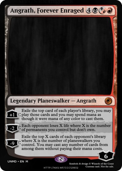 MTGNexus - Angrath, Forever Enraged