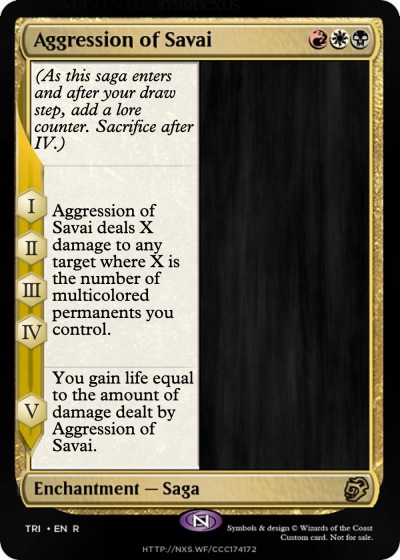 MTGNexus - Aggression of Savai