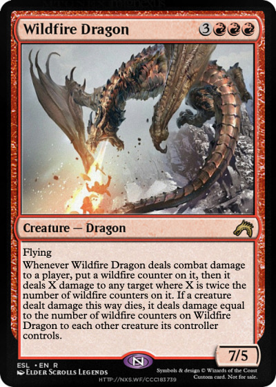 MTGNexus - Wildfire Dragon