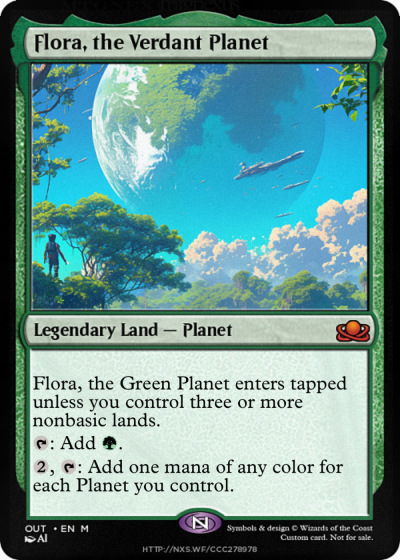 MTGNexus - Flora, the Verdant Planet
