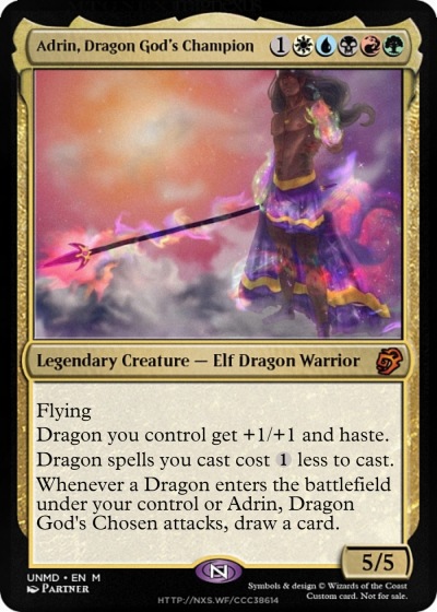 MTGNexus - Adrin, Dragon God’s Champion