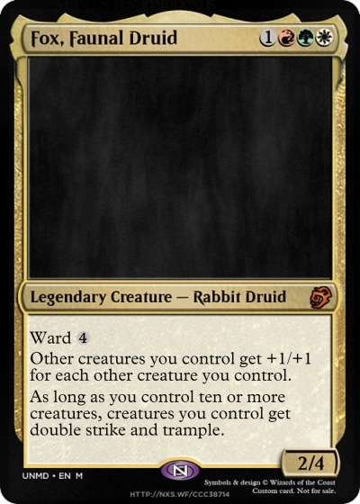 MTGNexus - Fox, Faunal Druid