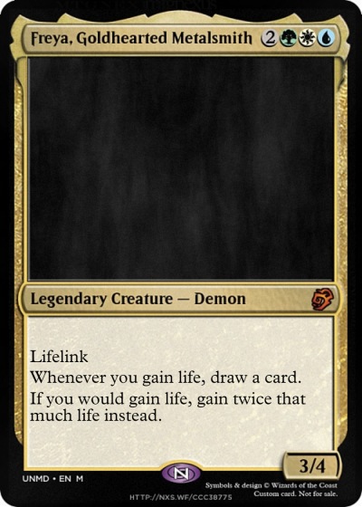 MTGNexus - Freya, Goldhearted Metalsmith