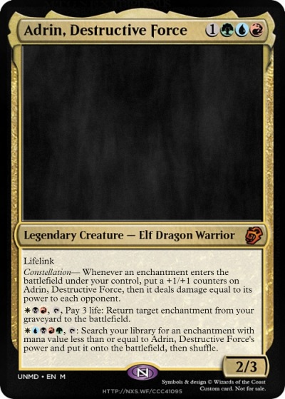 MTGNexus - Adrin, Destructive Force