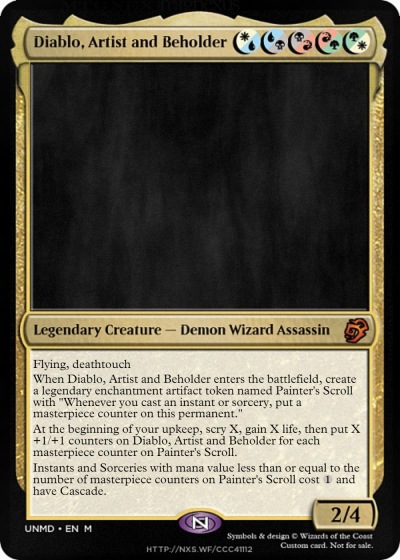 MTGNexus - Diablo, Artist and Beholder