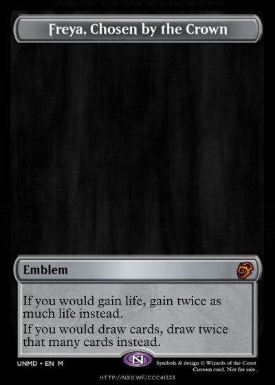MTGNexus - Freya, Chosen by the Crown