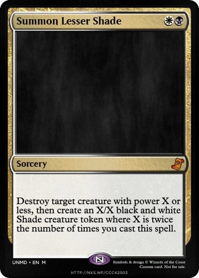 MTGNexus - Summon Lesser Shade