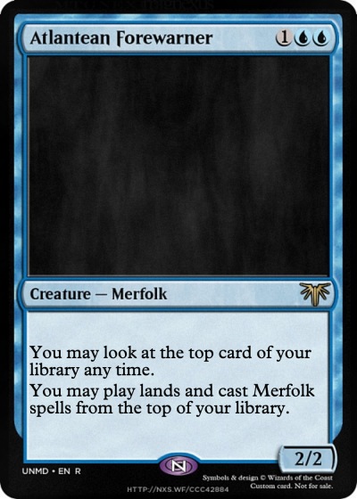MTGNexus - Atlantean Forewarner